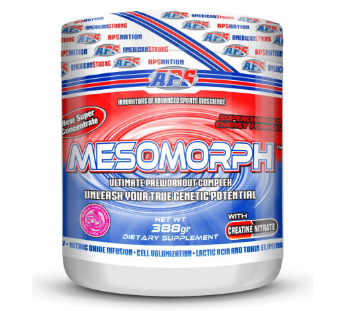 Предтренировочный комплекс APS Mesomorph (388 гр) купить в Минске ⭐️ ...